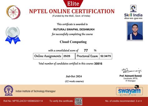 Cloudcomputing Elitecertification Nptel Skillindia Ruturaj Deshmukh