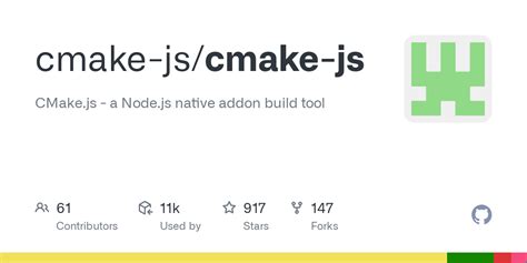 Github Cmake Js Cmake Js Cmake Js A Node Js Native Addon Build Tool