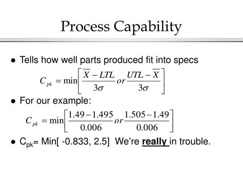 PPT Process Capability PowerPoint Presentation Free Download ID 864111