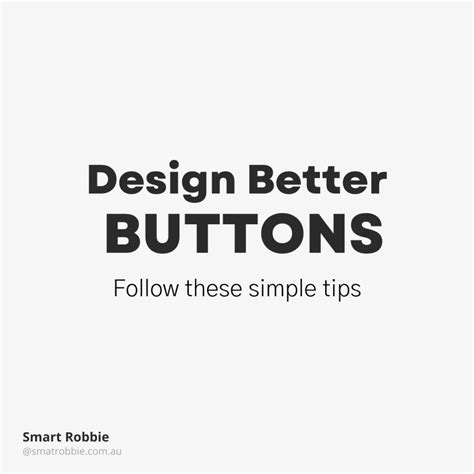 Design Better Buttons For Your Website To Improve User Experiance