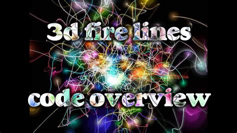 3d Fire Lines Code Overview Playbasic Live Youtube