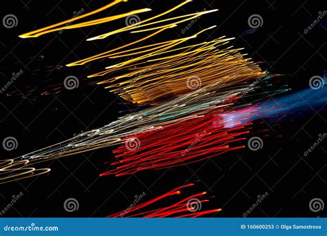 Abstract Creative Curve Background Texture Abstract Lights On A