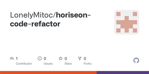 github lonelymitoc horiseon code refactor