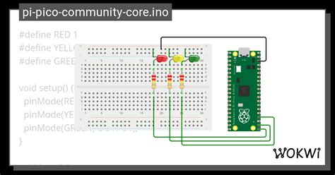 Trafic Wokwi Esp32 Stm32 Arduino Simulator