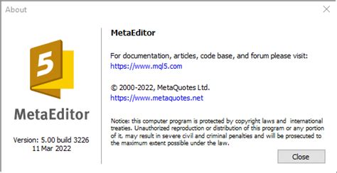 Mql5 Metaeditor F1 Help Not Working Nothing Happens When Pressing F1 Metaeditor Version 500