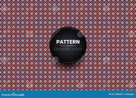 A Colorful Vector Seamless Geometric Pattern Stock Vector