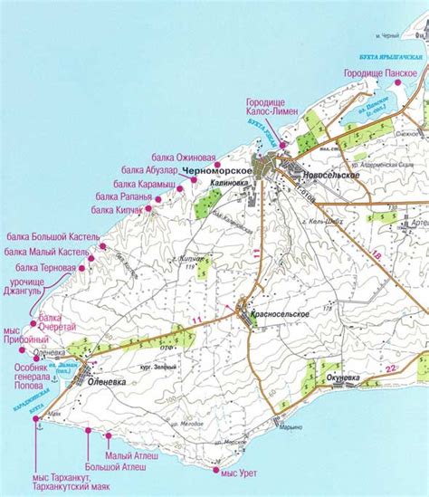 Путеводитель по Черноморскому Путешествие по Крыму