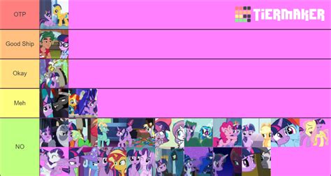 Twilight Sparkle Ships Tier List Community Rankings Tiermaker