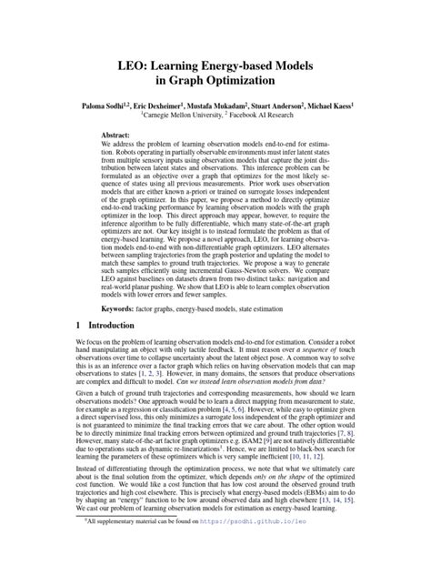 leo learning energy based models in graph optimiza pdf loss