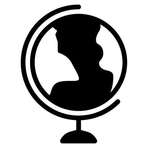 Globe Icon Illustration For Web App Infographic Vector Art At Vecteezy