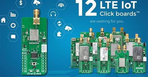 Mikroe Introduces Lte Iot 8 Click Board