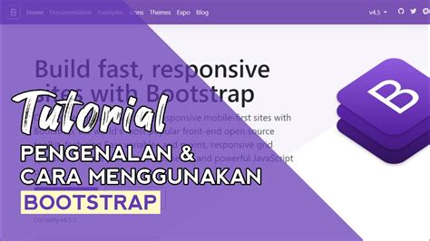Tutorial Cara Menggunakan Bootstrap Pengenalan And Cara Menggunakannya Youtube