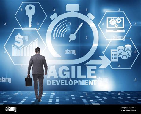 The Concept Of Agile Software Development Stock Photo Alamy