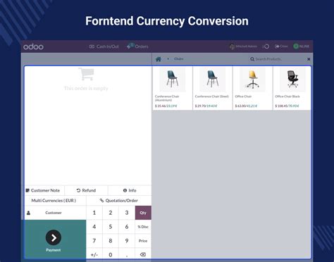 Odoo Pos Display Multi Currency Webkul