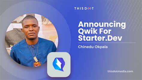 Announcing Qwik For Starterdev This Dot Labs