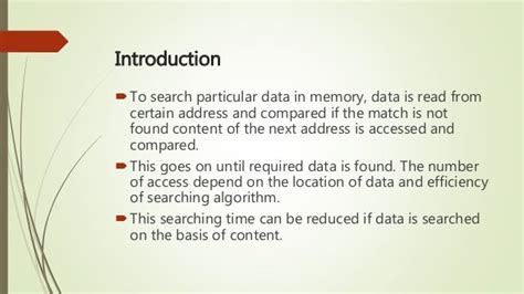 Associative Memory 14208