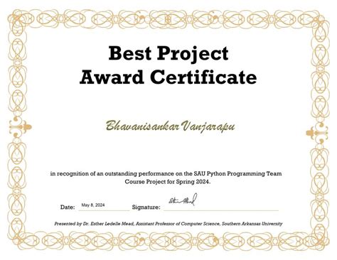 Bhavanisankar Vanjarapu On Linkedin Python Programming Certificate