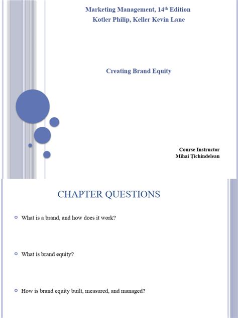 6 Chapter 9 Creating Brand Equity Pdf Brand Marketing