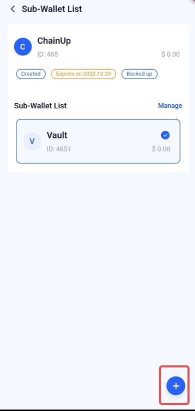 Create MPC System ChainUp Custody