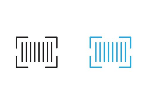 Scan Barcode Icon Black And White Outline Sign 48315198 Vector Art At Vecteezy