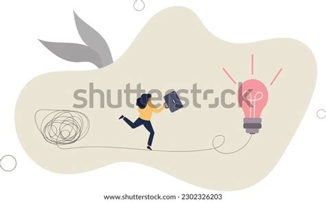 Simplify Idea Find Solution Thinking Process Stock Vector Royalty Free Shutterstock