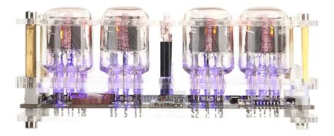 Vintage Retro Tube Clock Glow S Analog Rgb Digital Creative Mercadolibre