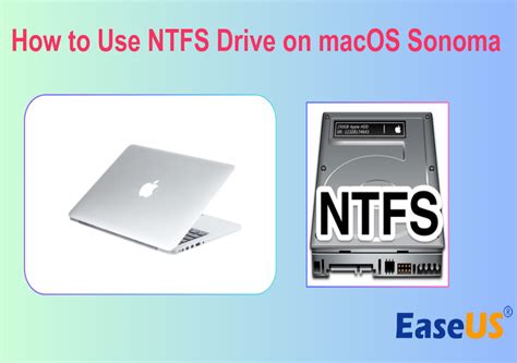 how to use ntfs drive on macos sonoma [picture guide]