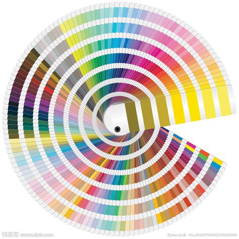 彩色色谱矢量图 生活用品 生活百科 矢量图库 昵图网nipic com
