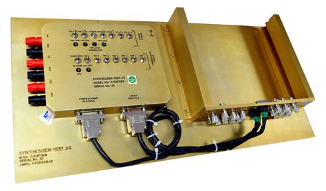 SYNTHESIZER TEST JIG Astra Microwave Products Ltd
