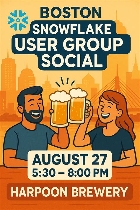 Snowflakedata Bostontech Datasuperheroe Usergroup Networking Snowflakeusergroup