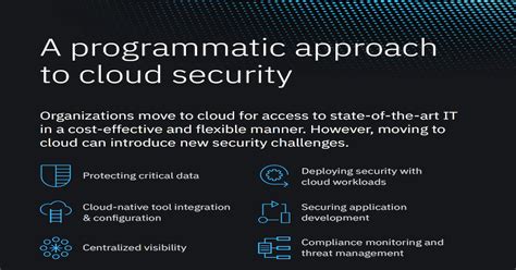 A Programmatic Approach To Cloud Security Ati Application Development System Integration