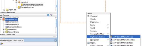 Multi Select LOV Feature In ADF And Performing Search Criteria Through