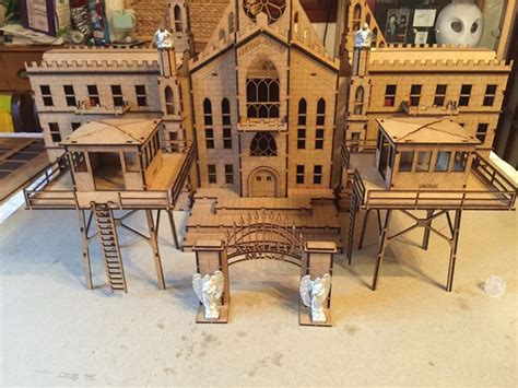 Knight Models Arkham Asylum Brückenkopf Das Tabletop