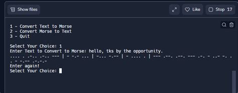 github heloisag morsecode morsecode