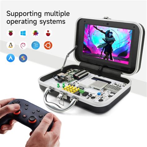 elecrow crowpi compact raspberry pi educational kit（with 9inch display