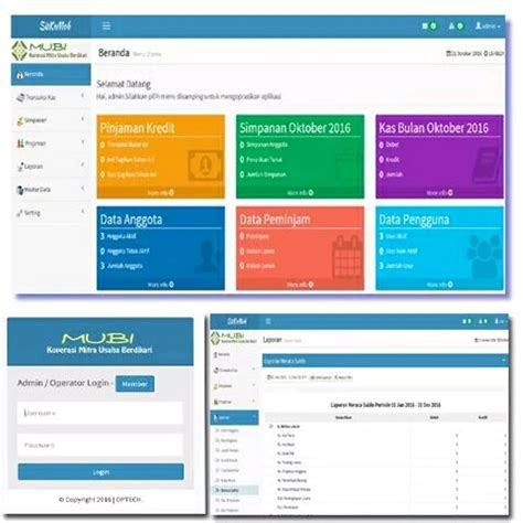 Aplikasi Koperasi Simpan Pinjam Dengan PHP Dan Mysql