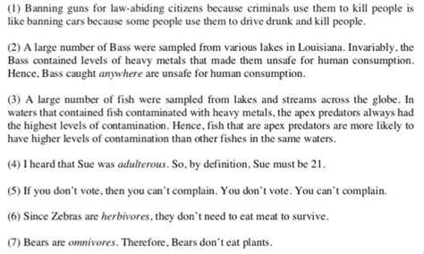 Solved Directions Determine Whether The Following Arguments