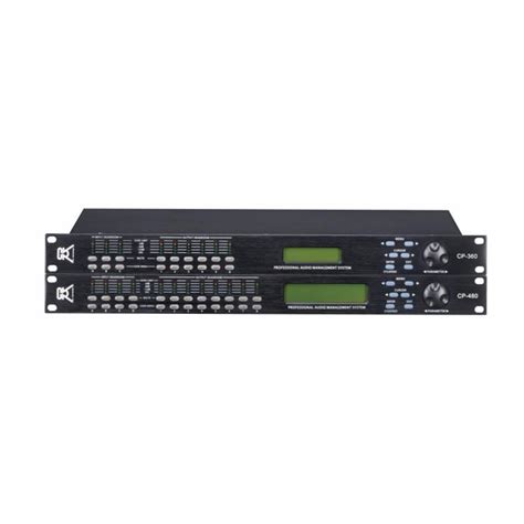 Cp Series Processor 256 Units Linkable By RS 485 Control By USB And RS 232 Connector 24 Bit