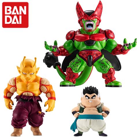 반다이 드래곤볼 슈퍼 슈퍼 히어로 오렌지 피콜로 고텐스 셀 맥스 쇼쿠간 캔디 장난감 수집용 애니메이션 피규어 모델 장난감 Aliexpress