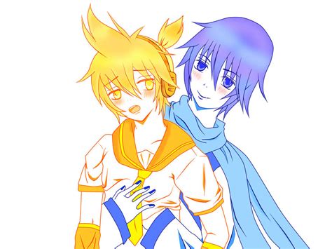 Kaito X Len By Nikolasgg On Deviantart