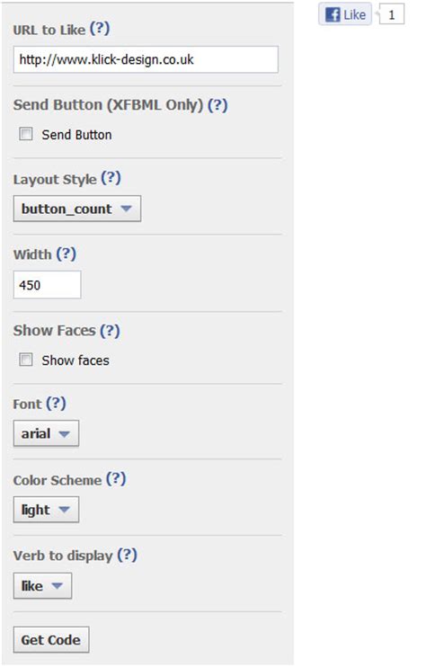 Facebook Like Button Wordpress With Out A Plugin Klick Design