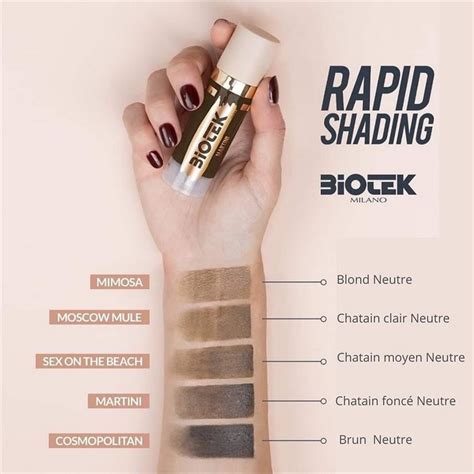 Pigment Rapid Shading Sex On The Beach Biotek Encre Maquillage Reach