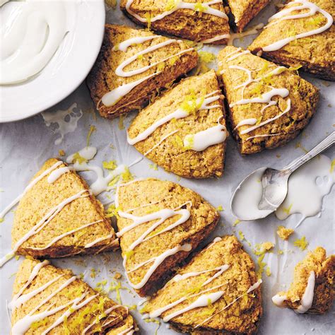 Lemon Cornmeal Scones Recipe Epicurious