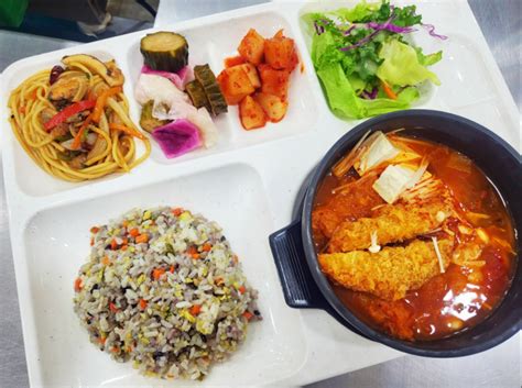 [대구 단체급식 위탁급식] 오늘의 메뉴 돈까스김치나베 네이버 블로그