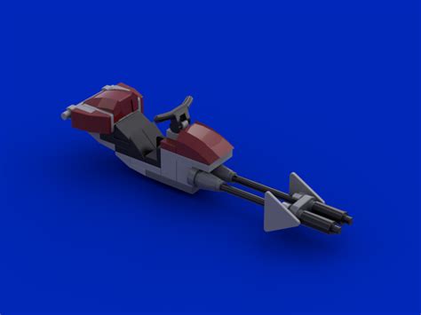 Lego Moc Speeder By Legomandlorian Rebrickable Build With Lego