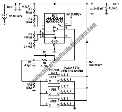 Wiring Schematic Diagram Guide Automatic Battery Backup Circuit