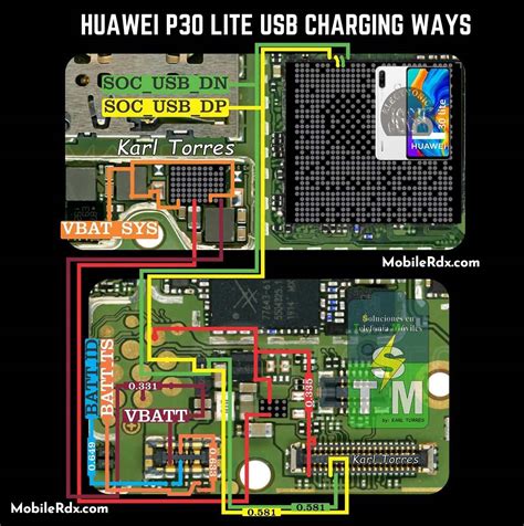 Repair Huawei P30 Lite Not Charging Problem Charging Ways