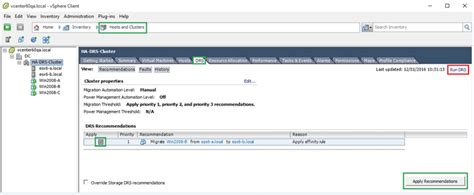 VMware DRS Distributed Resource Scheduler
