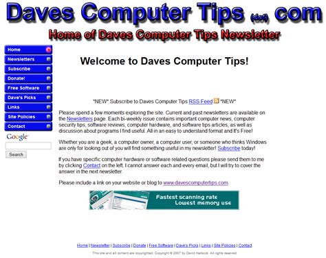 New Color Same Great Computer Tips Daves Computer Tips