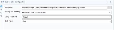Alteryx Excel Templates With Blob Tools And Control Containers
